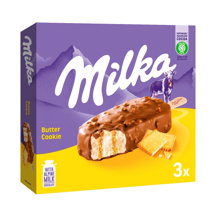 helado bombón butter cookie, pk-3 - El Jamón