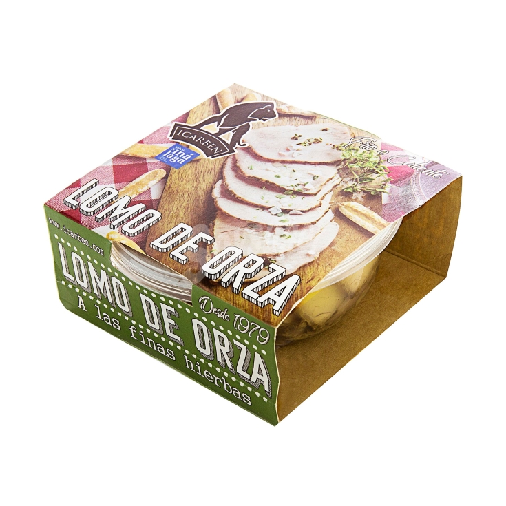 lomo de orza a las finas hierbas, 250g - El Jamón