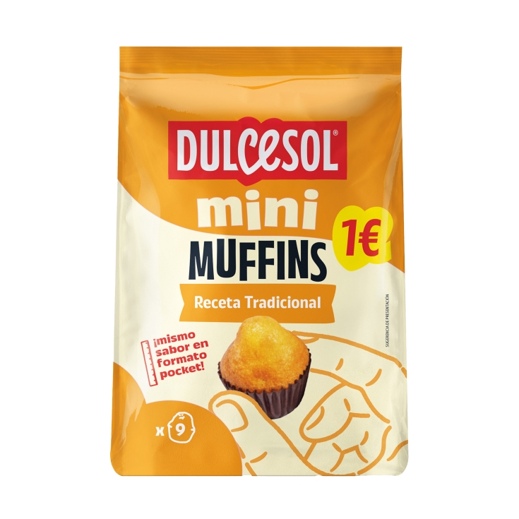 mini magdalenas classic, 128g - El Jamón