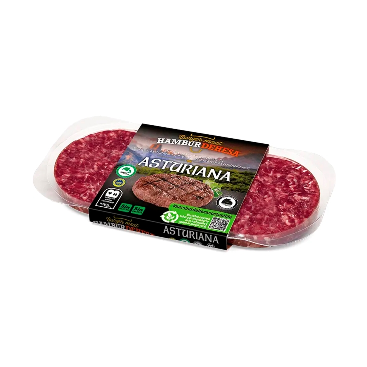 hamburguesa asturiana 130g, pk-2 - El Jamón